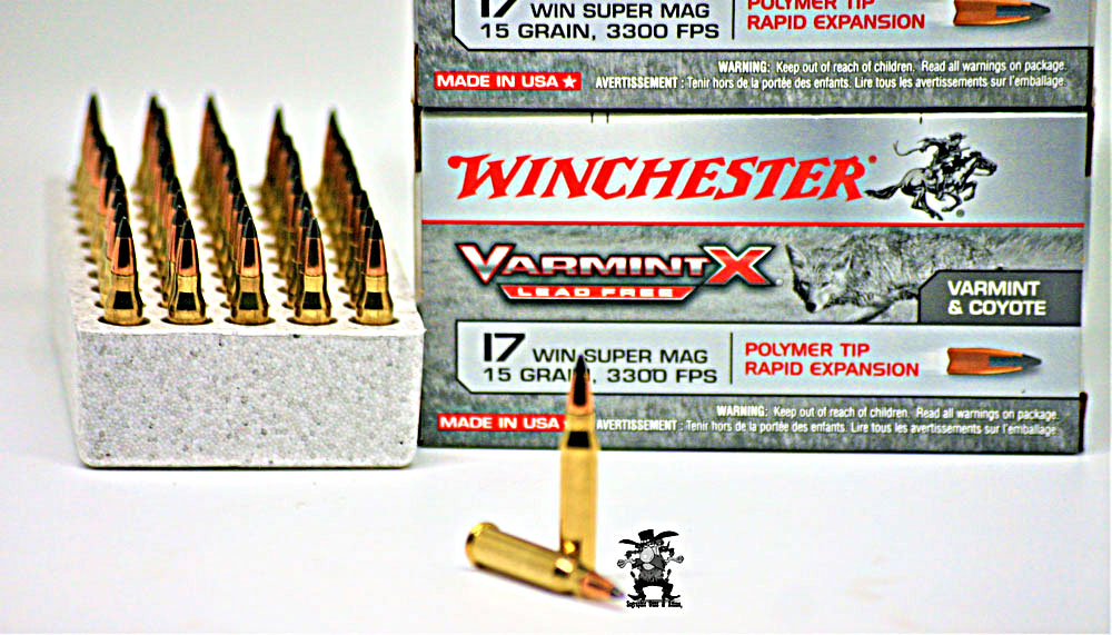 WINCHESTER WSM 17 Win Super Mag Varmint-X Super Fast 3300 fps 15 Grain ...