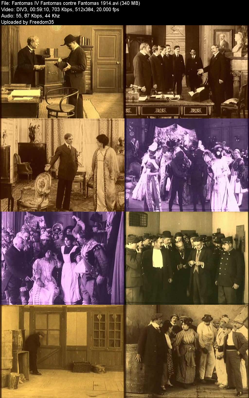 Fantomas IV Fantomas contre Fantomas 1914 — Postimages