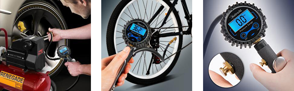 Pompa electrica pentru anvelope, Sundiguer, Ecran digital, Conectare ...