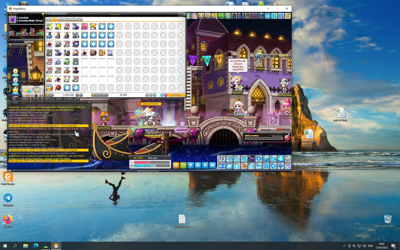 New Explorer Rewards event - Official MapleStory Website