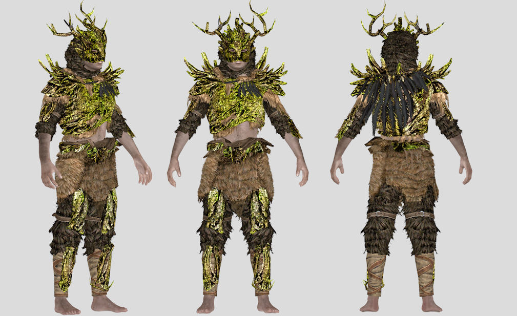 Hag's Art - Spriggan Set at Skyrim Special Edition Nexus - Mods and ...