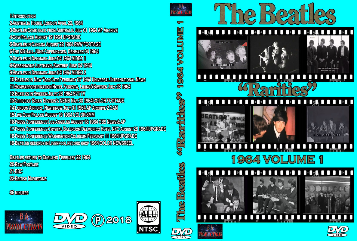 THE BEATLES RARITIES 1964 VOLUME 1 — Postimages