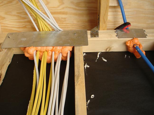 Passing multiple cables through a wall | DIY Home Improvement Forum