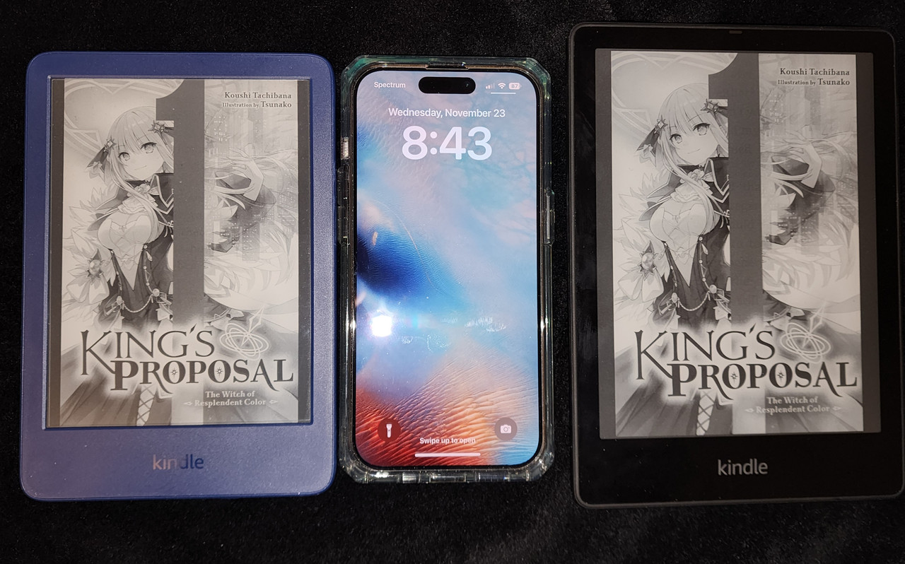 New kindle basic 2022 size comparison : r/kindle