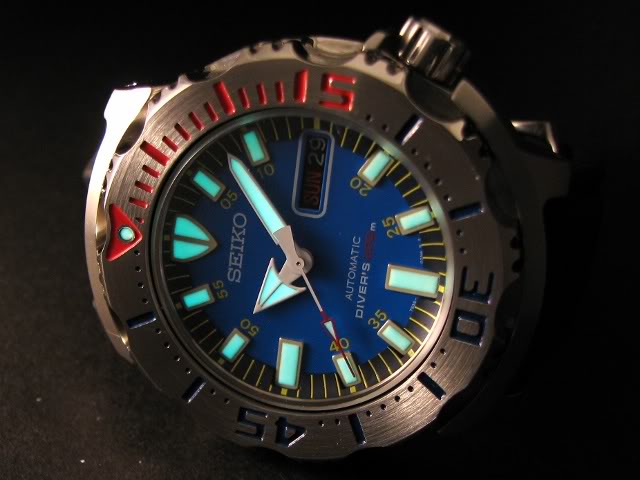Seiko Blue Monster | Sam Vincenzo's Blog