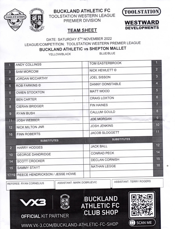 Team sheet — Postimages