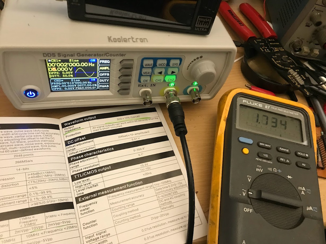 tinysa@groups.io | Tiny SA Ultra (max. input from sig. gen)