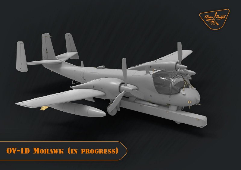 1/72 - Grumman OV-1 Mohawk by Clear Prop Models - OV/JOV-1A & OV-1B ...