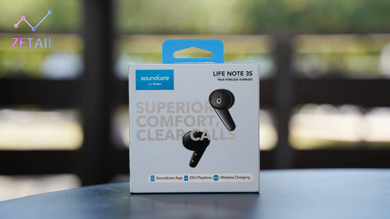 Anker Soundcore Life Note 3S 真無線藍牙耳機 開箱評測：輕盈至極，無感配戴 | ZETAIL 科技心感動