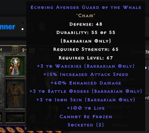 Trophy Pre-buff Barbarian Helm - Topic - d2jsp