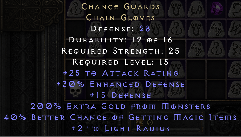 Selling Perfect Chance Guards - Topic - d2jsp