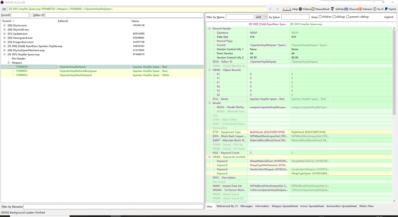 Spear Mechanic SE - Ryan Reos Spartan Hoplite Spear Patch (One-Handed ...
