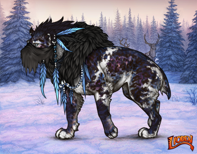 LF a doodle or sketch of my Ennedi king! (Found) :|: Lioden