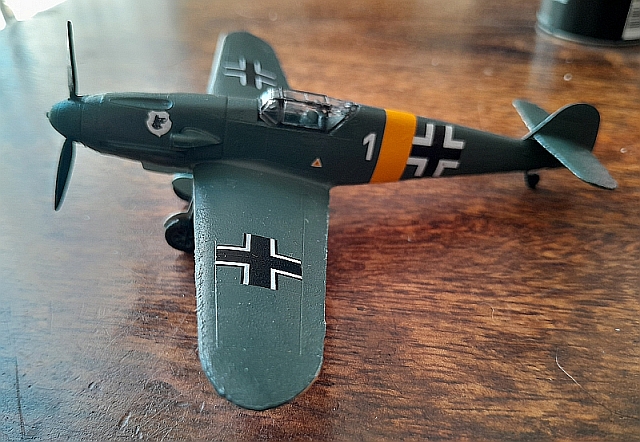 My first build! Airfix Messerschmitt BF-109F (1/72 Scale) - Ready for ...