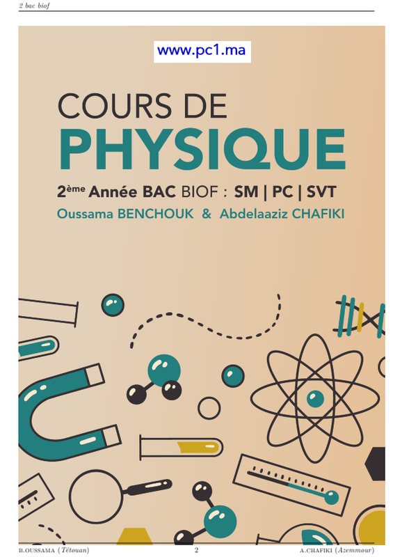 Cours de physique chimie pour la deuxième année du baccalauréat - SM/PC ...