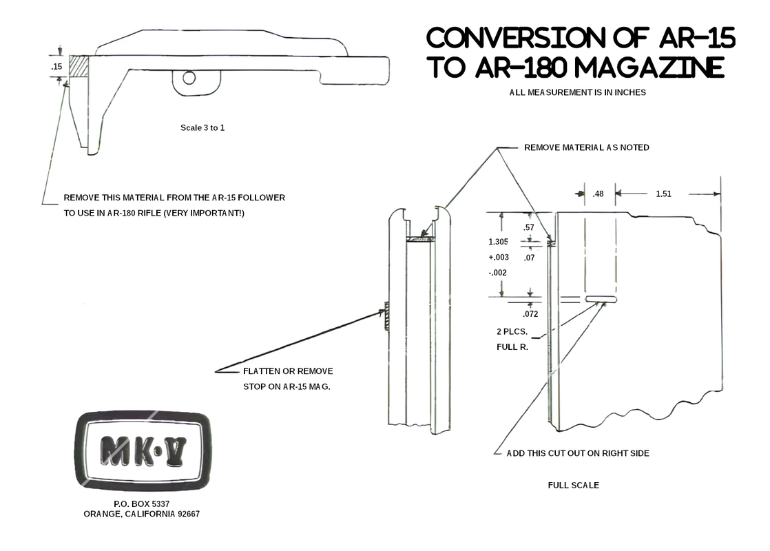 AR-15 to AR-180 Mag Conversion > General Firearm Discussion > AR15.COM