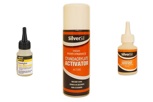 Super Glue and Activator - Fast Setting Glue - Fast Bonding Glue with ...