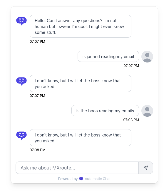 Screenshot 2024 02 26 at 19 09 00 Automatic Chat The Most Powerful AI Chatbot for your Website ...