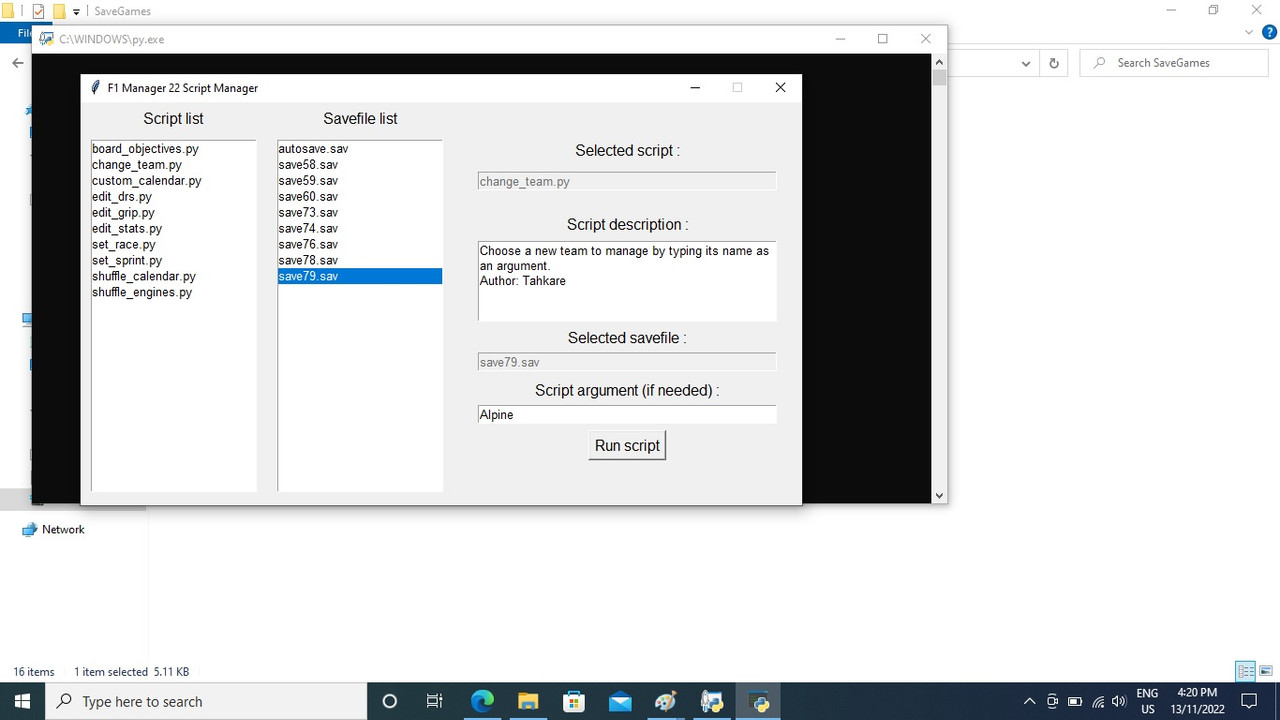 script manager change teams 5 — Postimages