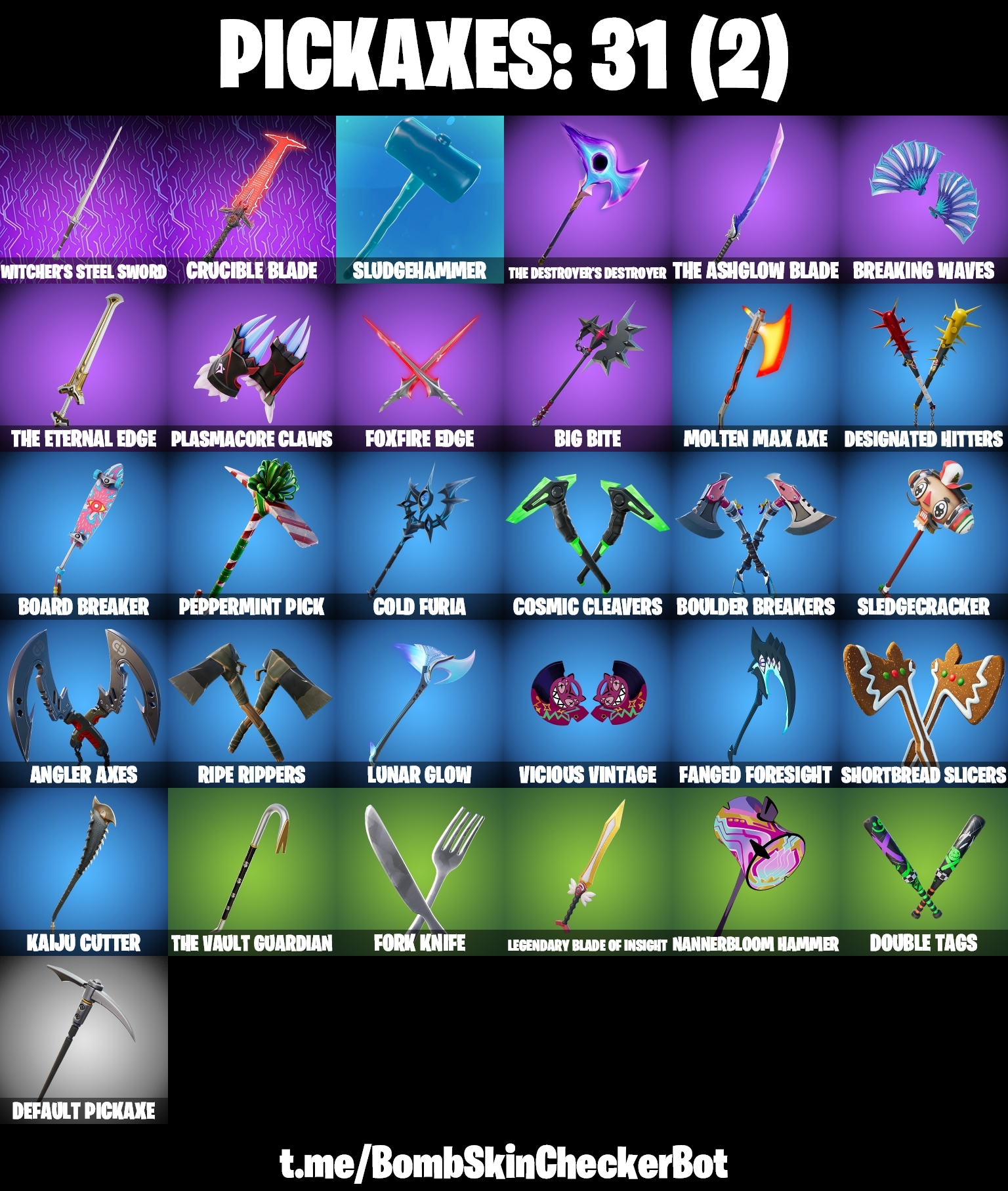 Pickaxes — Postimages