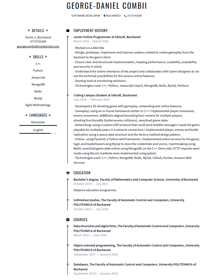 resume — Postimages