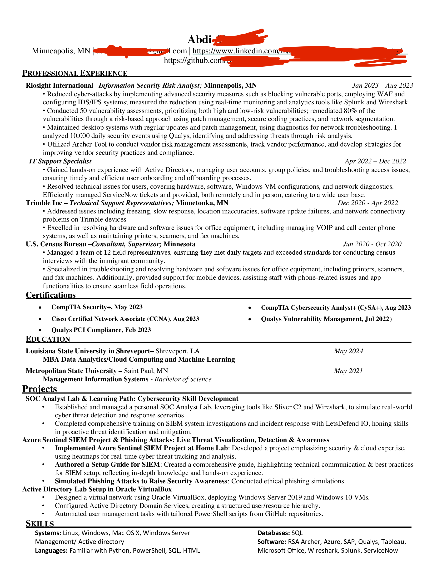 Resume — Postimages