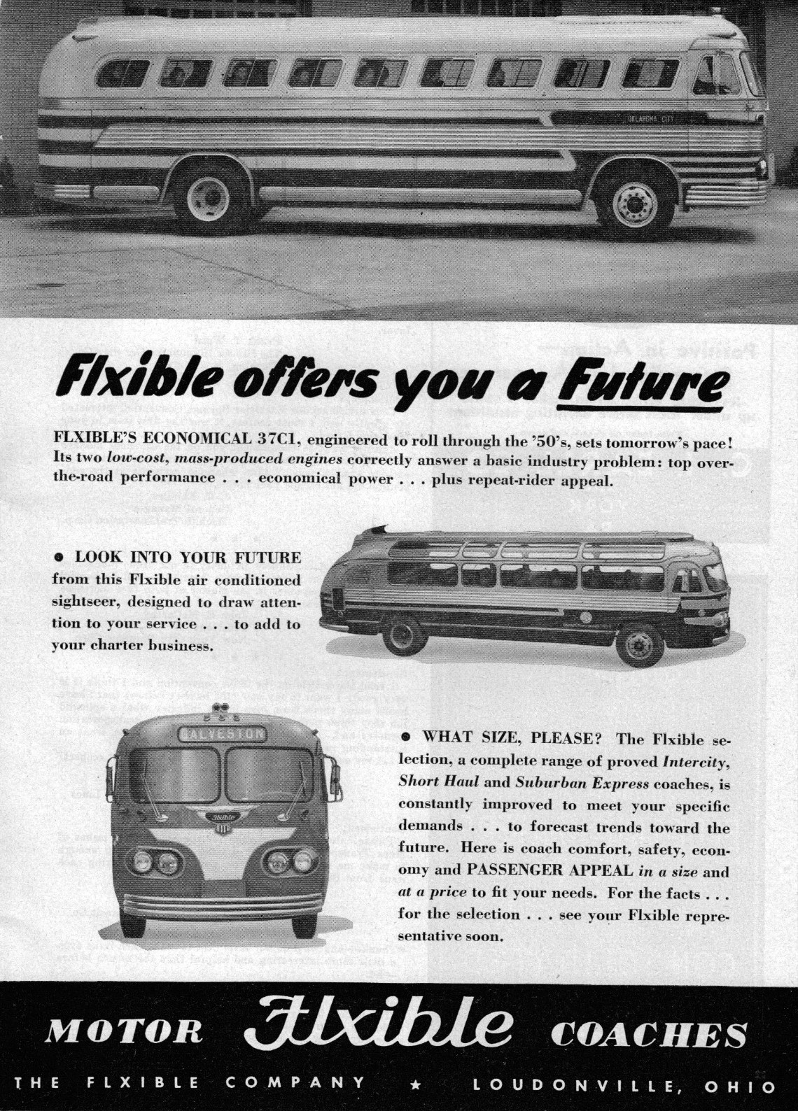 Flxible '49 37 C1 Dual Engine Future — Postimages