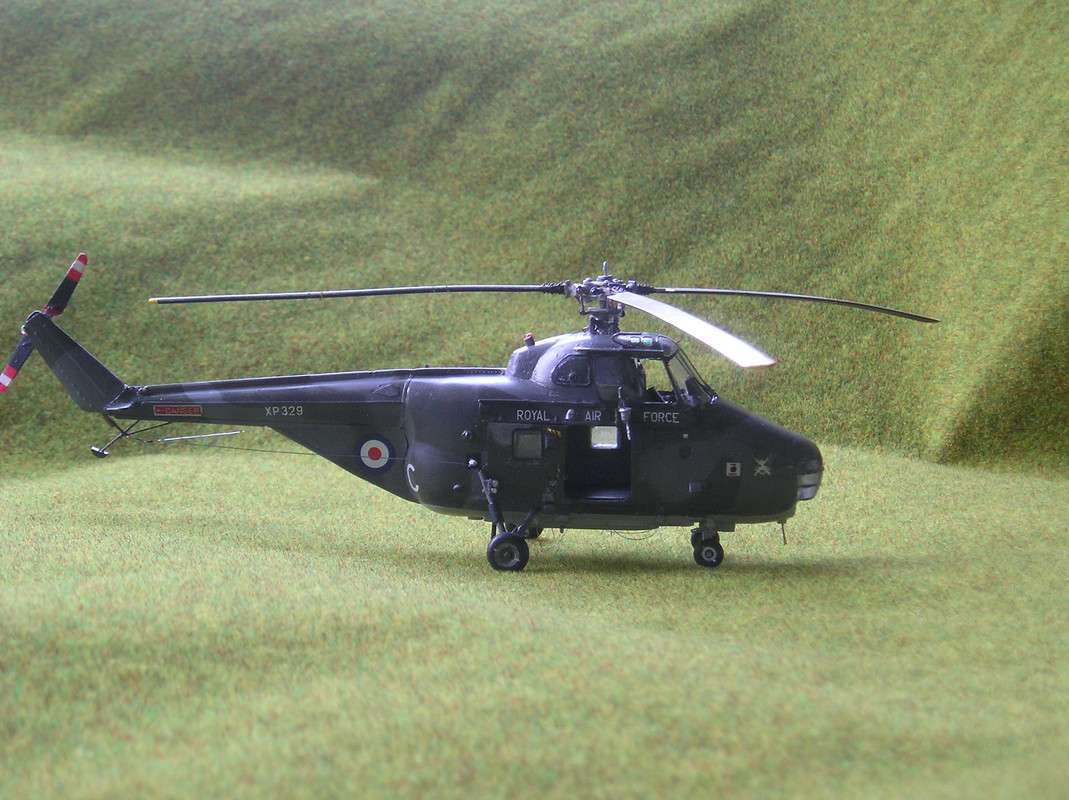 Westland Whirlwind HAR10 not-quite-1/72-scale-from-Airfix - Ready for ...