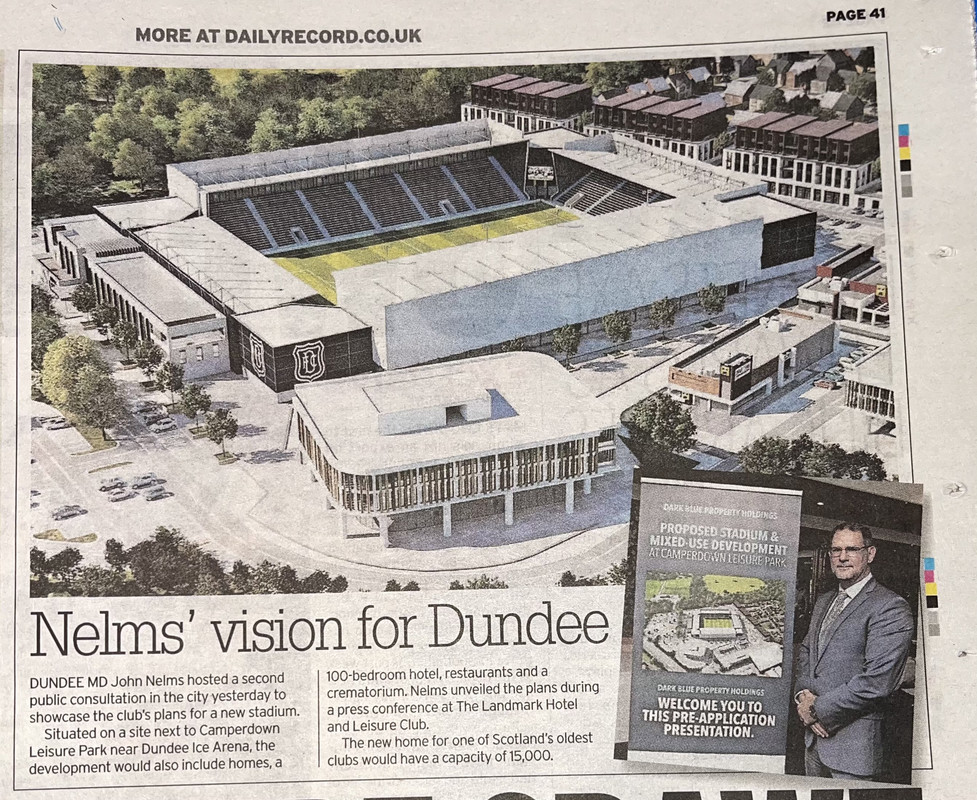 Dundee FC's proposed new ground | FollowFollow.com