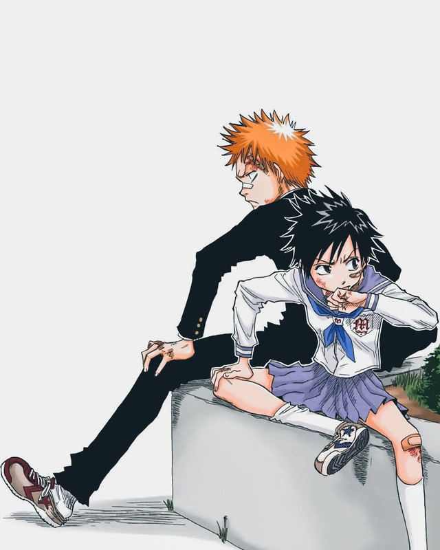 Bleach Tatsuki And Ichigo