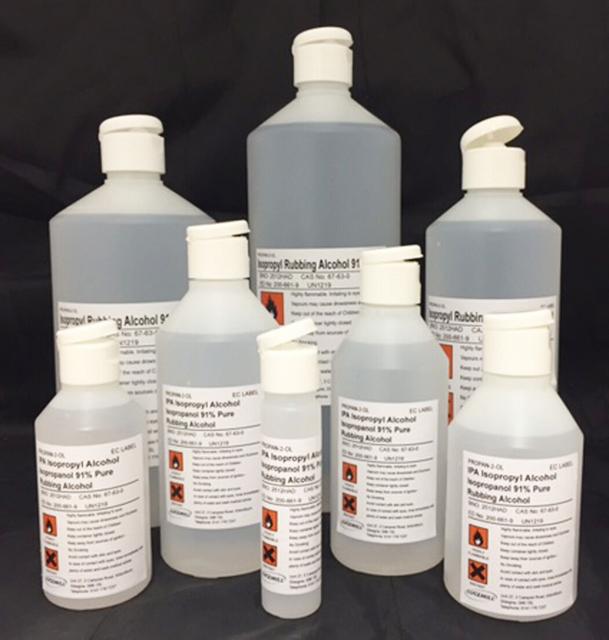 ISOPROPYL RUBBING ALCOHOL 91% IPA ISOPROPANOL LIQUID FLIP TOP 35ml ...