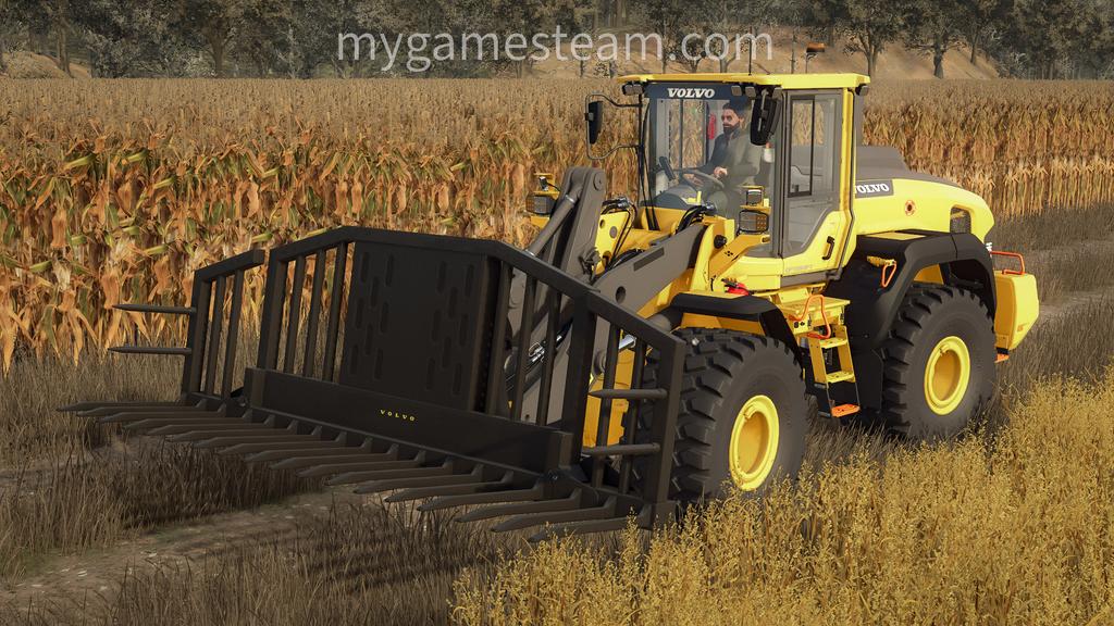Silage Fork Mod for Farming Simulator 25 | FS25 Mods | MyGamesteam