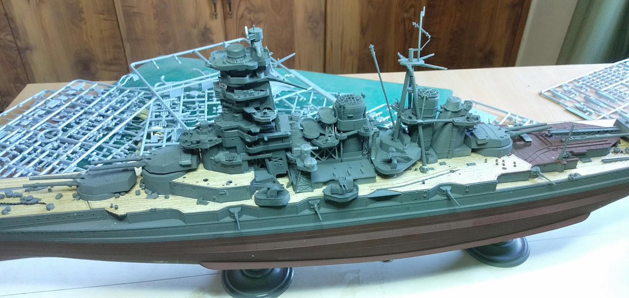 aoshima kongo 1/350 OOB - Work in Progress - Maritime - Britmodeller.com