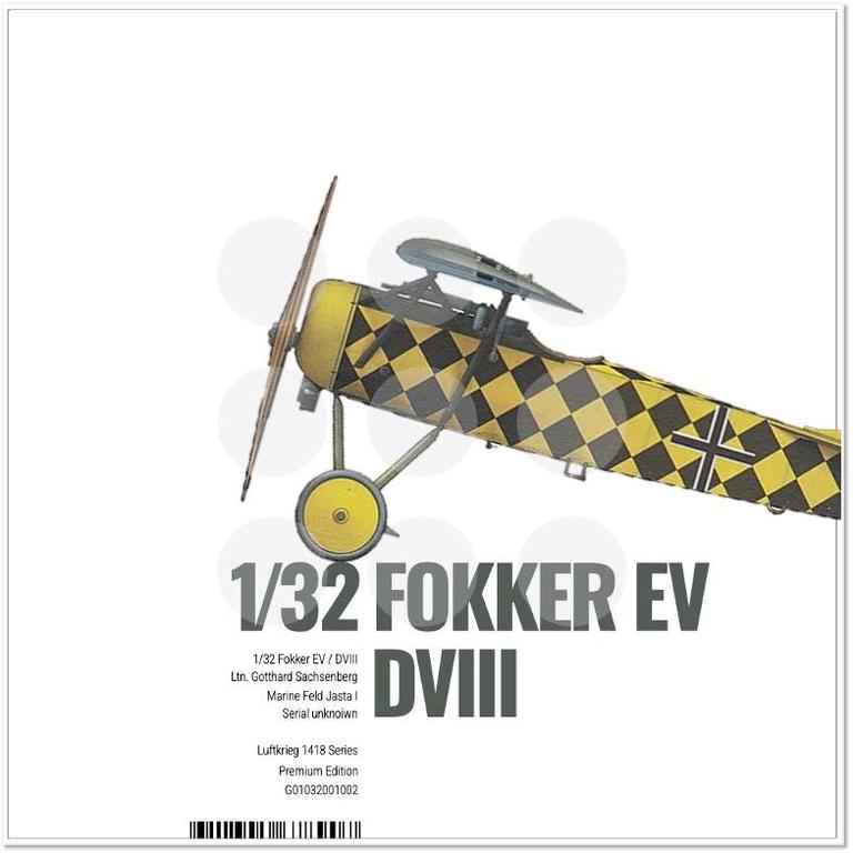 1/32 - Fokker EV D.VIII 3D printed kit by Gothaforce - in project - The ...