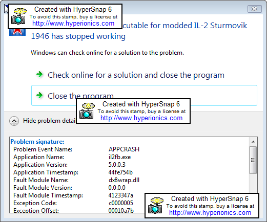 3do executable error for BAT 4.2.1