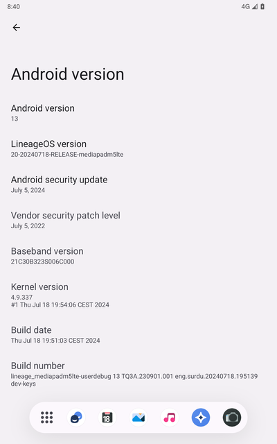 [ROM][13.0][ LineageOS 20 - Huawei MediaPad M5 - SHT/CMR][ Update 28/09 ...