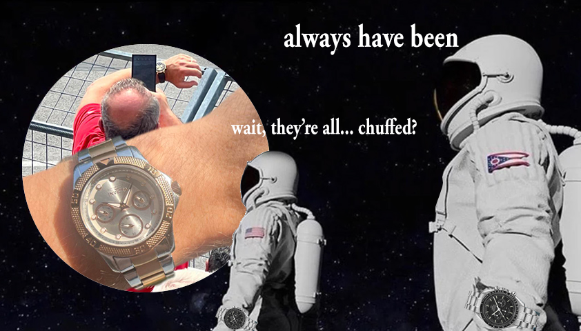 Saw this post and did a little modifying : r/WatchesCirclejerk