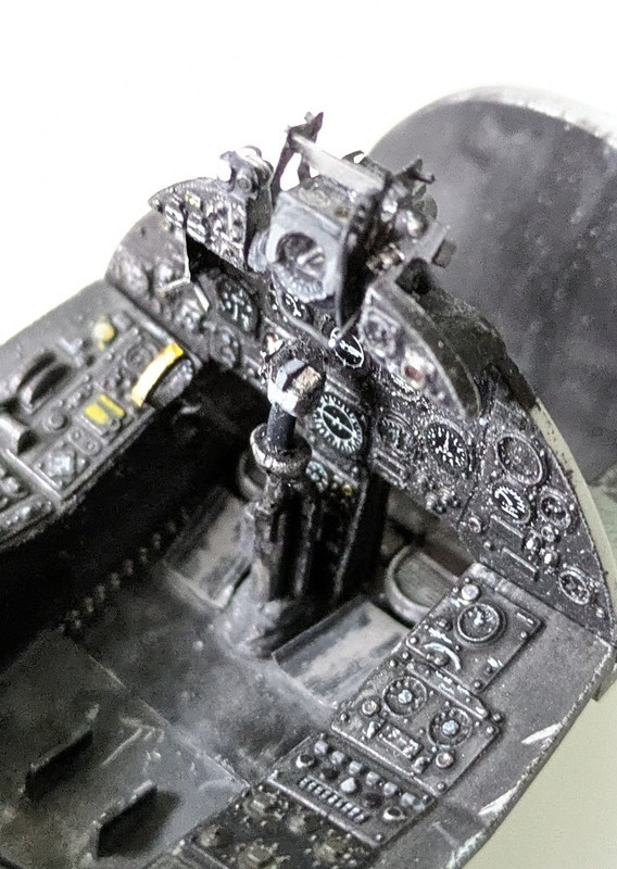 Revell 1/32nd scale Hawker Hunter. 16th Jan '26. Flap wells and other ...