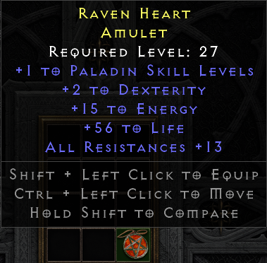 Lld Pala Amulet (pic) - Topic - d2jsp