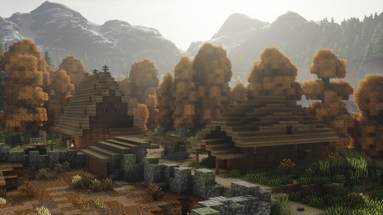 Vysoké Livestock Farm - Realistic Medieval Farmstead | Medieval Unlimtied Server Minecraft Map