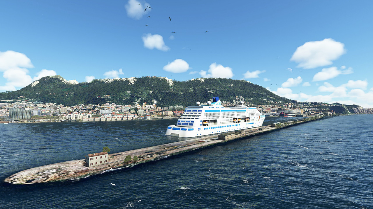 More lifelike views on Gibraltar - The AVSIM Screen Shots Forum - The AVSIM Community