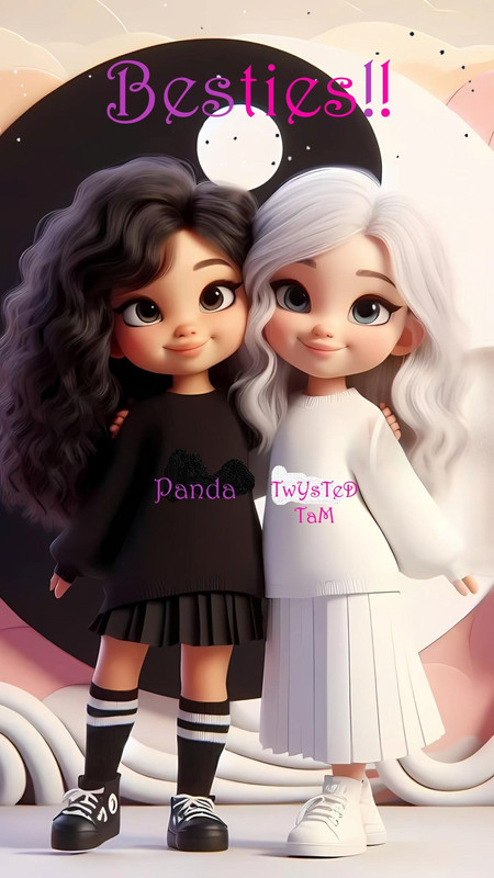 Panda & Tam besties — Postimages