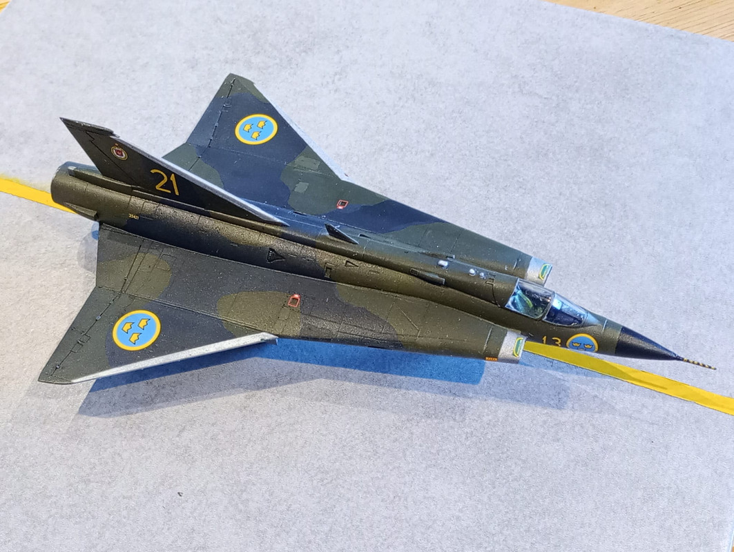 Hobby 2000 72055 Saab J-35F Draken - Work in Progress - Aircraft ...