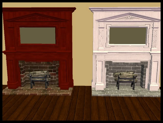 HL's Colonial Fireplace Recolors