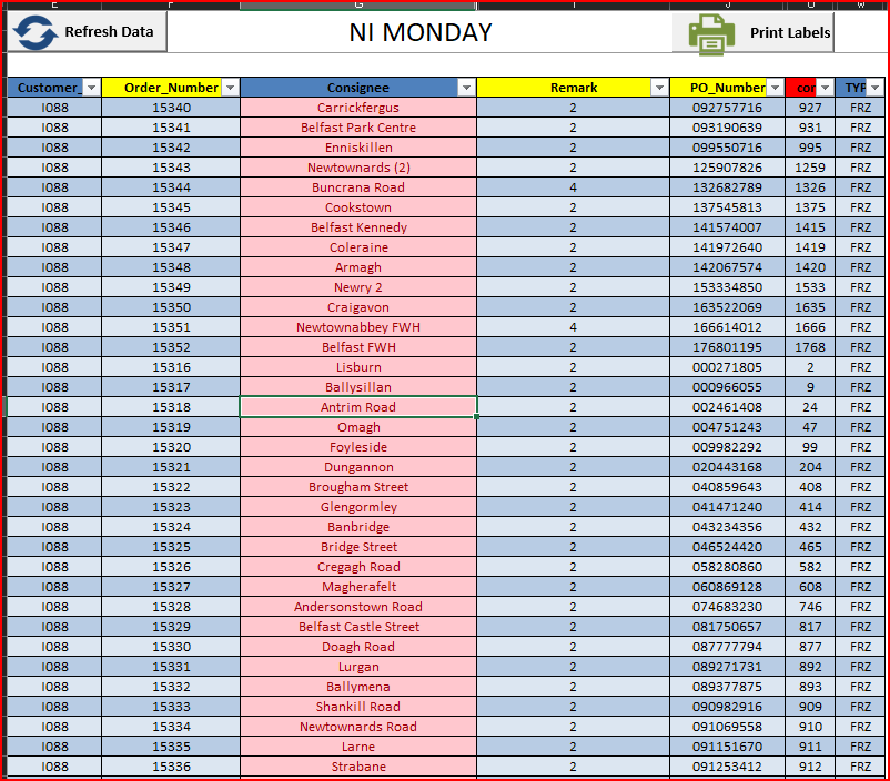 vba - How can I make Excel print a different worksheet in the middle of a for loop? - Stack Overflow