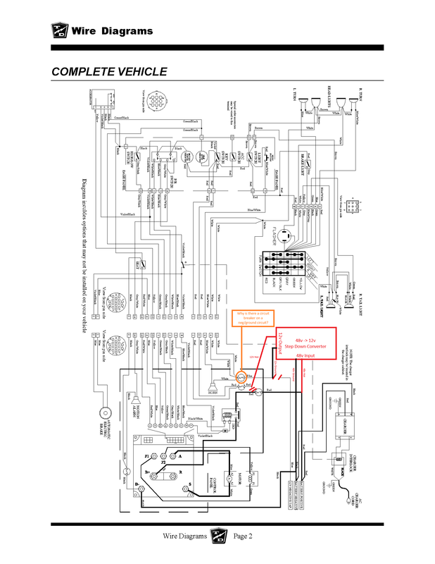 48V to 12V Stepdown Converter Wiring for original "12v negative tap" system