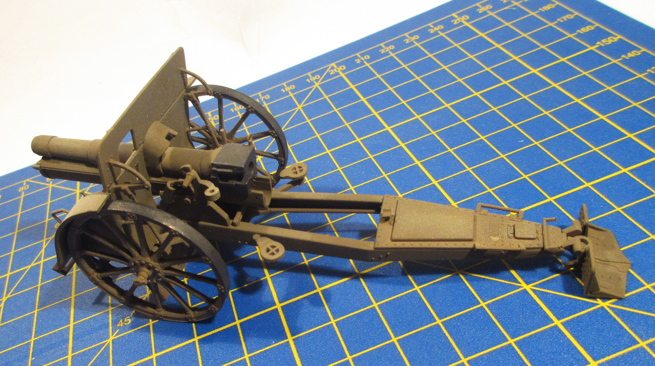 100 mm Howitzer Skoda model 1914 IBG Models 1/35 - Ready for Inspection ...