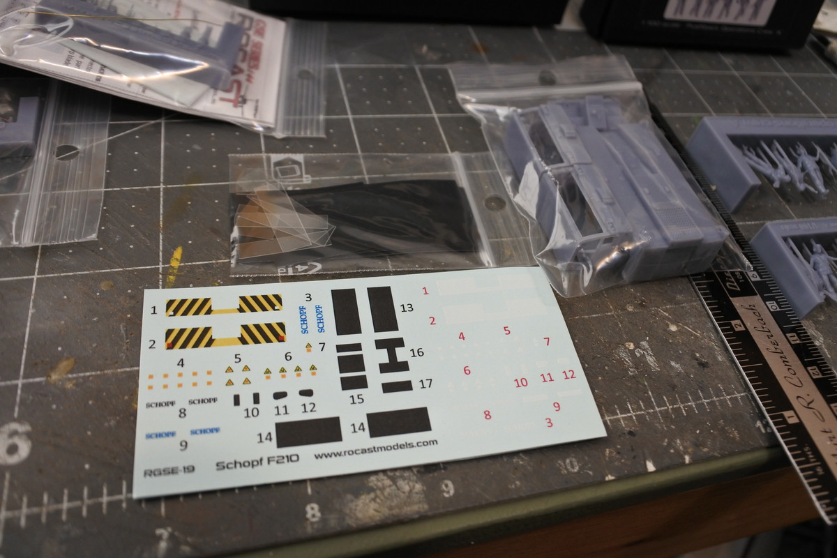 Rocast shoutout, civil ground equipment 1/100 - Modern - 1969 and ...