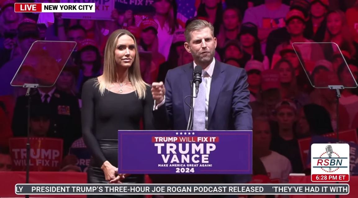 🗽🇺🇸 LIVE: TRUMP RALLY AT THE ICONIC MADISON SQUARE GARDEN IN NEW YORK ...