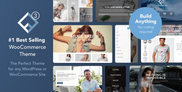 Flatsome Multi Purpose Responsive Woocommerce Theme Wordpress – Bliter GPL